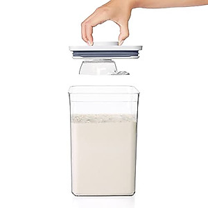 OXO Good Grips POP Container 1/2 Cup Scoop, Clear