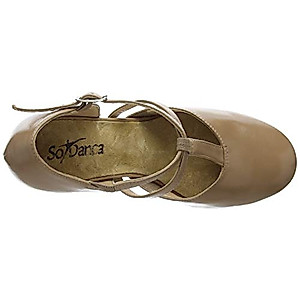 So Danca Broadway Cabaret T-Strap with 3" Heel Black