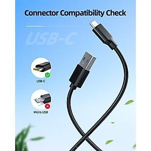 Dexpt 5FT Fast Charger-Cord Cable Fit for JBL Charge 5, Flip 6, Tuner 2,GO 3,Pulse 5, Charge 5 Tomorrowland Edition Bluetooth Speaker USB C Type C Charging Power Adapter Supply