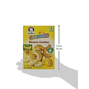Gerber Graduates, Cookies, Banana, 5 oz