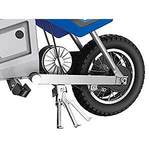 Razor MX350 Dirt Rocket Electric Motocross Off-road Bike for Age 13+, Up to 30 Minutes Continuous Ride Time, 12" Air-filled Tires, Hand-operated Rear Brake, Twist Grip Throttle, Chain-driven Motor