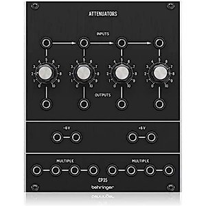 Behringer CP35 ATTENUATORS Legendary Analog Attenuator and Multiples Module for Eurorack