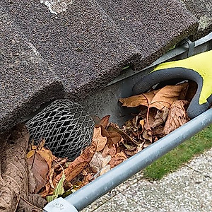 DOITOOL 6 Pack Gutter Downsport Guards 3 Inch Expandable Aluminium Filter Strainer, Leaf Filter Gutter Strainer Gutter Downspout Protectors, Stops Blockage from Leaves and Debris