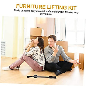 VILLCASE 1 Set Mover Moving Pulleys Home Moving Device Household Moving Tools Bed Moving Shifter Multipurpose Tool Furniture Moving Device Multitools Bracket Rubber Wheel Dolly