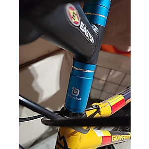 D Dymoece Bike Stem Riser Handlebar Riser Adapter Aluminum Alloy 28.6mm 1-1/8" Bicycle Fork Stem Extender for MTB Road Bike Mountain Bike BMX Height 115mm / 150mm /180mm / 210mm