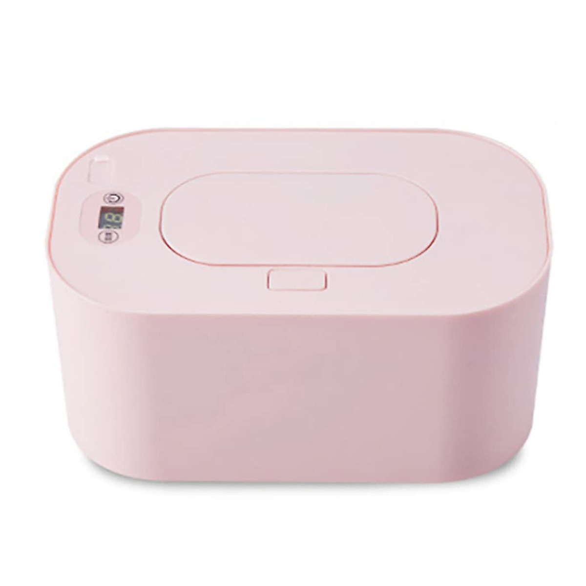 Ckuakiwu Wet Wipes Warmer, Baby Wet Wipes Warmer USB Wipe Dispenser Portable Diaper Wipes Heater Box for Home Car Travel Pink, Baby Wipe Warmer