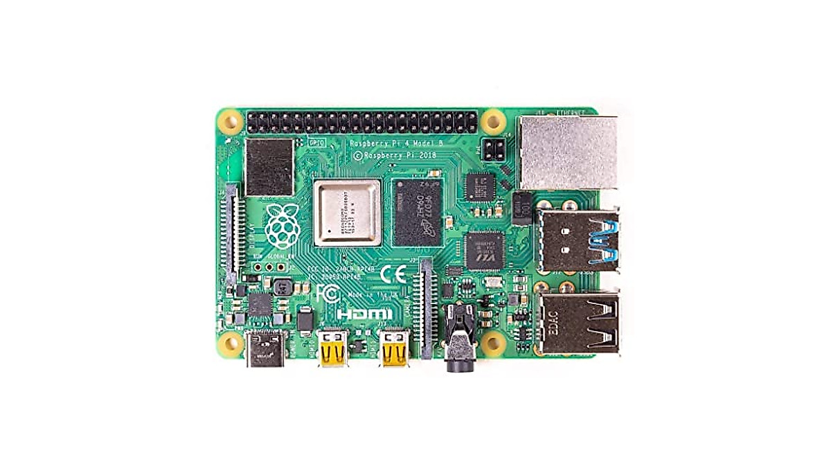Raspberry Pi 4 Computer Model B 8GB Single Board Computer Suitable for ...