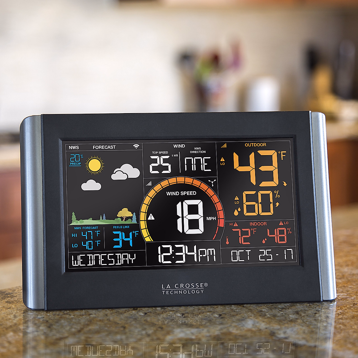 La Crosse Technology V21-WTH Wireless Wi-Fi Weather Station