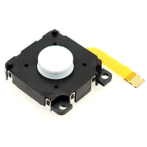 Deal4GO NEW 3D Analog Joystick Control Button Rocker Replacement for Sony PSP GO White