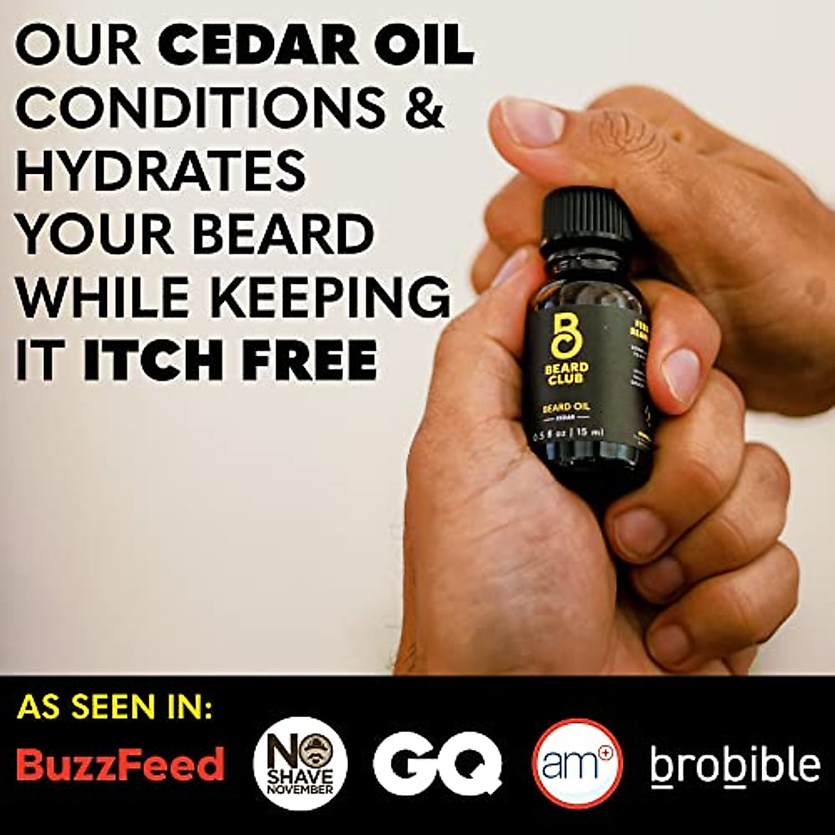 Beard Club - Everyday Beard Care Kit - Style, Moisturize and Grow a Healthier Beard - Straight Edge Razor, Beard Shampoo, Cedar Beard Balm and Beard Oil, Boar Bristle Beard Brush - Gift Kit