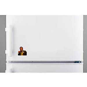 Scoutdoors Leonardo Dicaprio Laughing Meme Magnet 3" by 3"- Make Real Life a Meme, Great Gift for Your Refrigerator, Dorm, Garage, Locker, Office or Vehicle