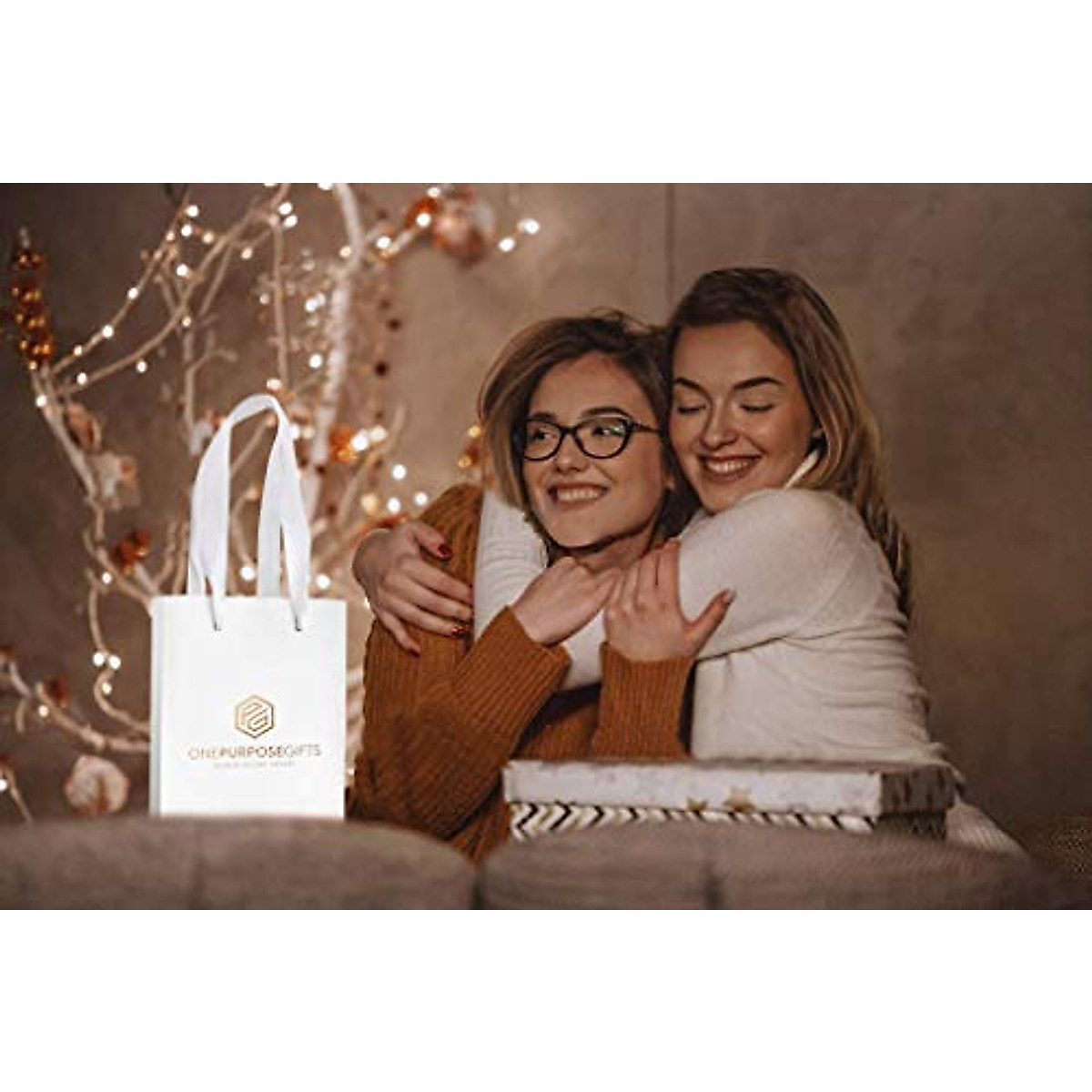 Onepurposegifts Best Friend Gift set, Best friend Necklace, best friend necklaces, For Best-friend Gifts, Best Friend birthday, Best Friend Gift (Twist Zicon)…