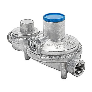 Camco 59323 Horizontal Two Stage Propane Regulator