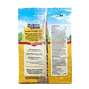 Kaytee Forti-Diet Pro Health Egg-Cite Pet Conure & Lovebird Food, 3 Pound