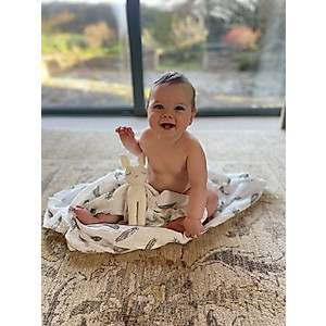 Moody Park Baby Gift Basket - Gender Neutral Baby Items, Baby Boy Gift Set, Baby Shower Basket, Baby Welcome Box, Baby Boy Gift Basket, New Born Boy Baby Gift