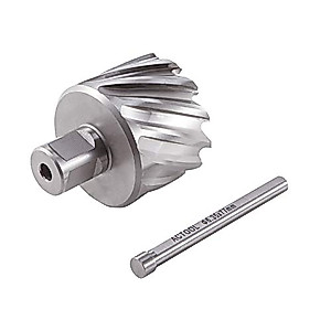 ACTOOL 1-15/16" Diameter × 1" Depth of Cut HSS ANNULAR Cutter with 3/4'' Weldon Shank