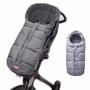 Anti-kick Winter Stroller Blanket,Warm Cuddly Weather Resistant Baby Footmuff Adaptable for All Strollers, Toddler Stroller Winter Cover Bunting Bag