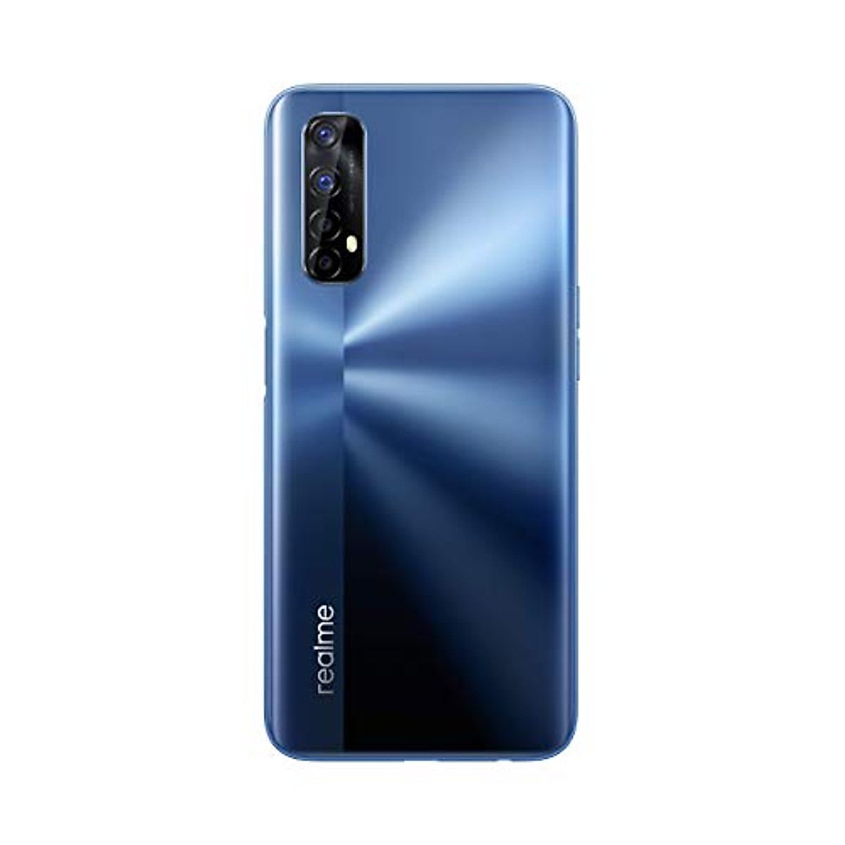 Realme 7 4G LTE Volte Factory Unlocked 48Mp Quad Camera RMX2155 (At&t Tmobile Metro Latin Europe) International (NO Verizon/Boost) (Mist Blue, 64GB + 6GB)