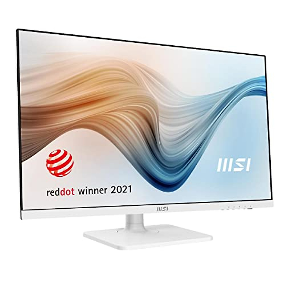 MSI Modern MD271QPW, 27" Monitor, 2560 x 1440 (QHD), IPS, 75Hz, TUV Certified Eyesight Protection, 5ms, HDMI, Displayport, USB C, Tilt, Swivel, Height Adjustable, Pivot