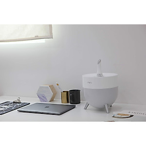 Miro NR07S Humidifier - Completely Washable Modular Humidifier, Easy to Clean, Easy to Use, Large Room - Cool Mist, Sanitary, Top-Fill Ultrasonic Humidifier with Whisper Quiet and Powerful Output