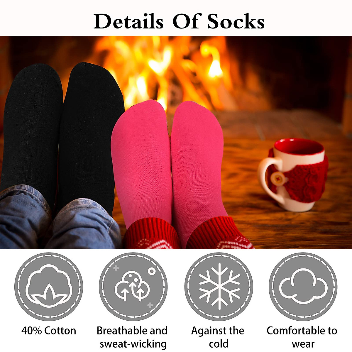 Tarpop 48 Pairs Bulk Socks for Homeless Unisex Moisture Wicking Socks Casual Crew Socks Sports Homeless Supplies Lightweight Ankle Socks for Women Men