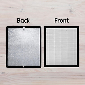 Nispira LV-PUR131 Filter Replacement for Levoit Air Purifier LV-PUR131 3-in-1 HEPA Carbon 2 Sets