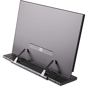 H&S Metal Book Holder - Adjustable Cookbook Stand for Reading - Foldable & Portable Recipe Book Rest
