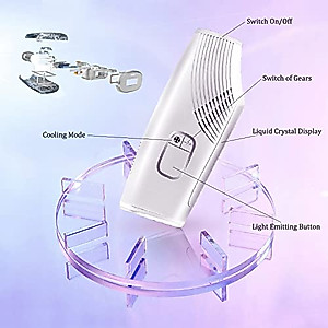 Laser Hair Removal for Women and Men, Permanent Ipl Hair Removal Device with 999,900 Flashes,9 Energy Levels Hair Removal Tool for Facial Legs Arms Whole Body(White)