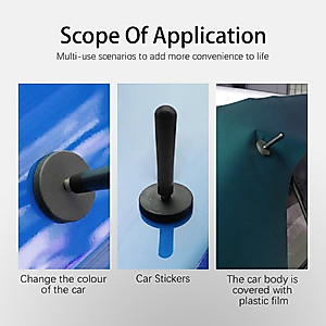 4PCS Vinyl Wrap Magnets for Cars, Car Vinyl Wrap Film Gripper Holder,Car Vinyl Gripper Brackets,Car Vinyl Wrap Gripper Magnet Holder for Keeping The Vinyl Film Fixed