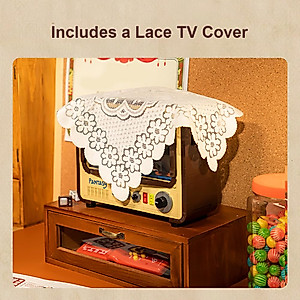 BRICKKK PANTASY Retro TV Building Kit Construction TV Model Building Blocks Set, Build Your Own TV Building Bricks Set for The Home or Office, Collectible Gift IdeaTV Building Set for Adults and Teen