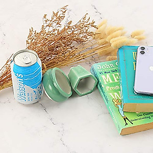 Happy Bonsai 2.4-2.8" (6-7cm) Mini Green Pots Value Set of 2