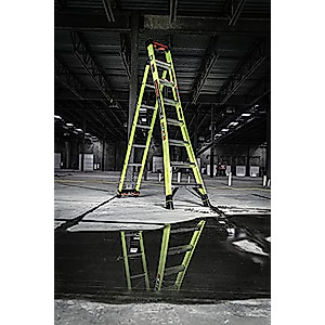 Little Giant Ladder Systems 13908-071 King Kombo 3-in-1 Ladder, 8 Ft, Green