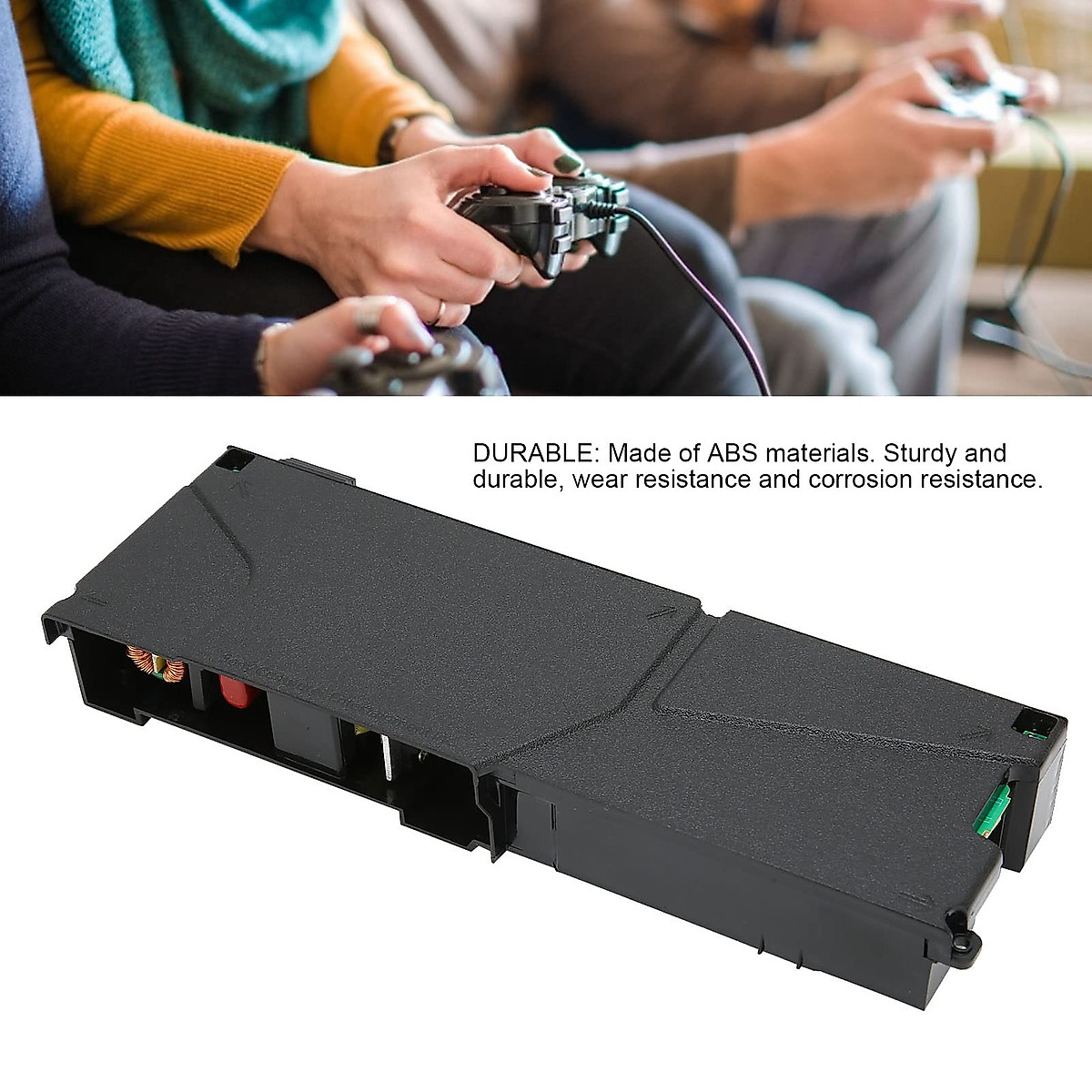 For PS4 Power Supply, -240CR Internal Power Electronic Power Supply Replacement for PS4 CUH-1115A System, Compatible for CUH-1100A Series(4-Pin)(US)