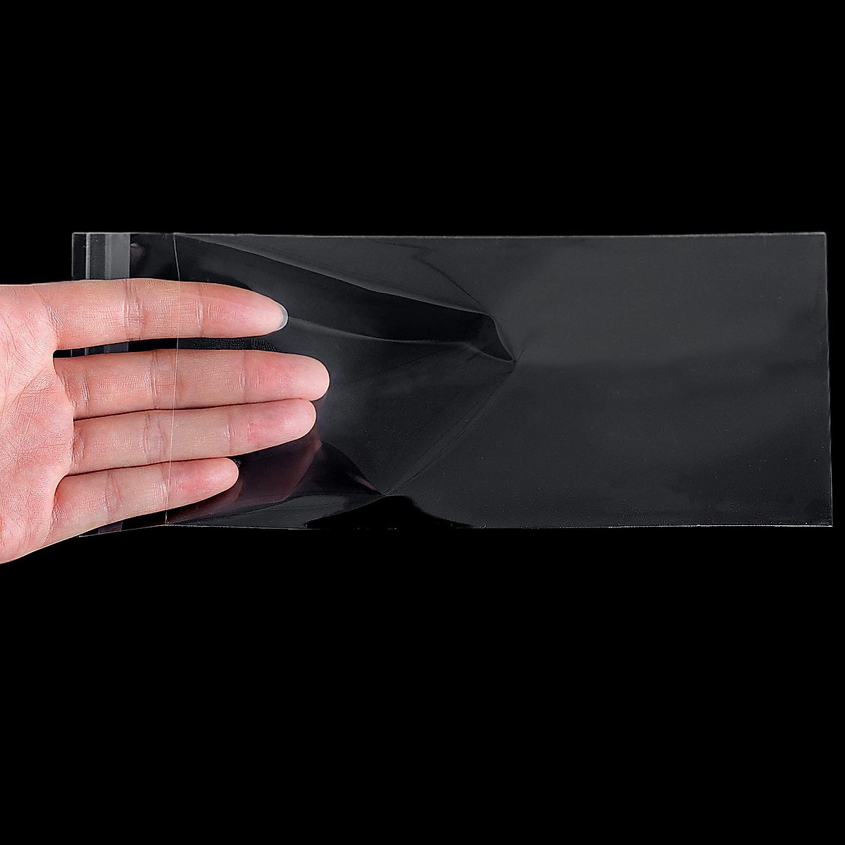 Uncle Paul Clear Paper Money Holder 18.5x9CM/7.2x3.5IN - Currency Sleeves Money Sleeve PP Material for Banknote/Bill/Trading Card/Stamp 100 Pieces PN01L100