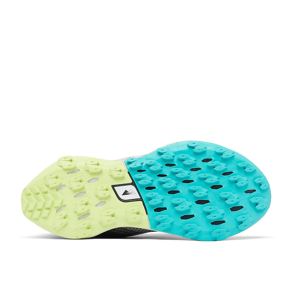 Columbia Women's Montrail Trinity FKT, Grey Ice/Bright Aqua, 6