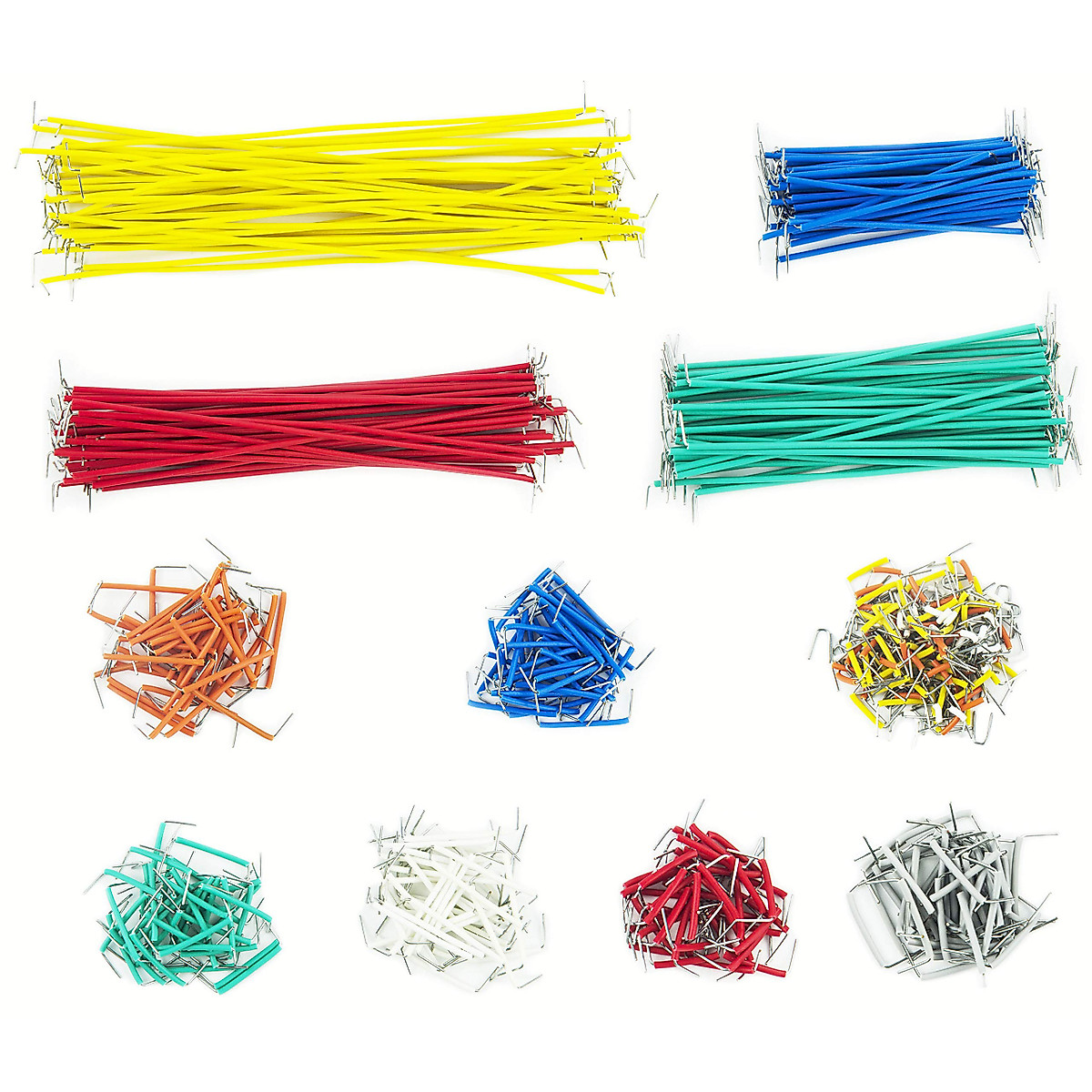 Testeronics 24AWG 560 PCS Jumper Wires Kit with 6PCS Tweezers for Arduino or Raspberry Pi,Breadboard Prototyping Solder Circuit,Electronics Experiment