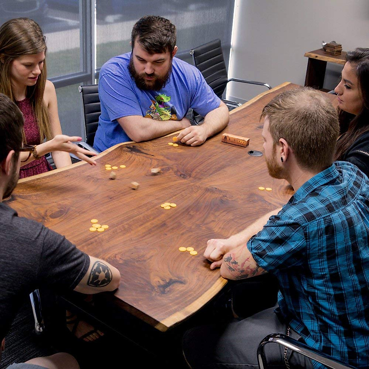 Brybelly Last Chip Standing - Fast, Light & Fun Pocket Family Dice Game