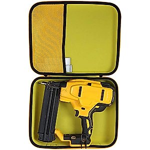 Khanka Hard Case Replacement For DEWALT 20V MAX Cordless Brad Nailer Kit 18GA (DCN680B), Case Only