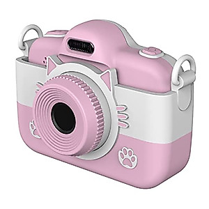 LINXHE Kids Camera, 3.0 inch Touch Screen 20.0 MP HD 1080P Video Digital Camera for Kids Christmas Birthday Gift for Toddlers Boys Girls (Color : Pink)