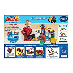 VTech Go! Go! Smart Wheels Supercharged Monster Truck Rally, Unisex Children
