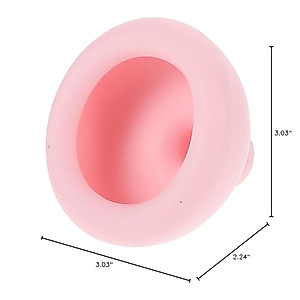 Baby Palm Chest Cup Massager: Silicone Up Phlegm Removal Percussion Tools for Nursing Sputum Pat Tools Pink