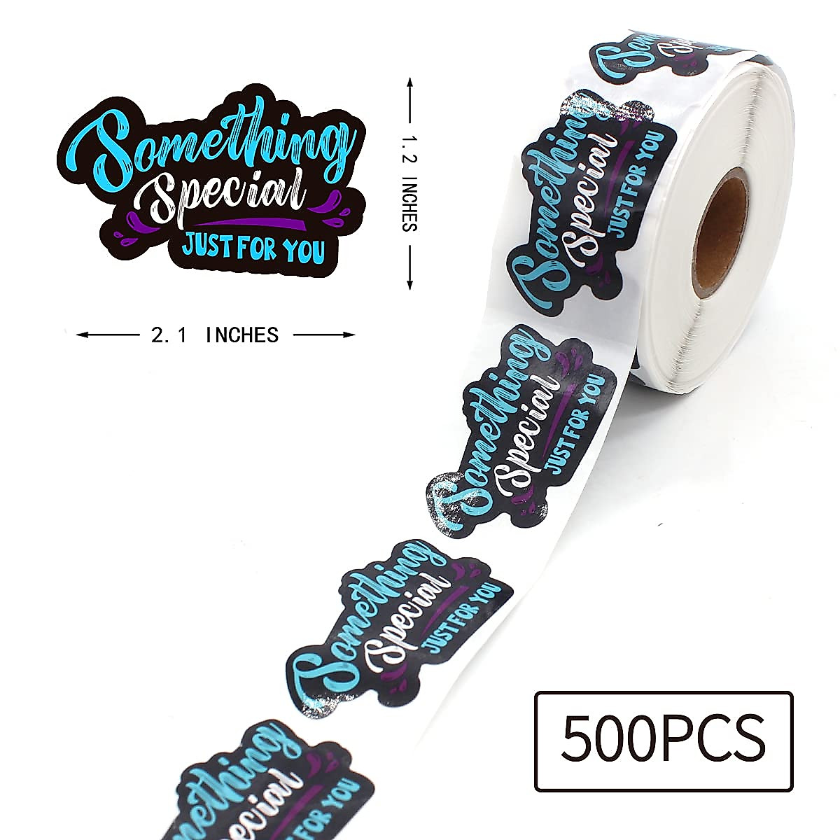 Littlefa 1.5” Something Special Just for You Stickers,Thank You Stickers,Handmade Stickers,Small Business Stickers, Envelopes Stickers, Gift Bags Packaging 500 PCS