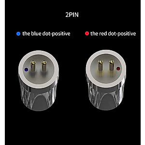 24 Core 2PIN Earphone Cable-KBEAR [Show] Upgrade Cable, 5N OFC Silver Plated Cable, IEM Detachable Cable with2.5mm Plug, Suit for AS06 AS10 ZS10 T2 PRO I3Pro Starsea Aurora Meteor (2PIN2.5, Black)