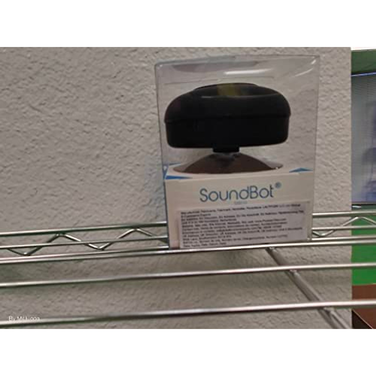 Soundbot SB510 Bluetooth Shower Speaker HD Water Resistant Bathroom Speakers, Handsfree Portable Speakerphone with Built-in Mic, 6hrs of Playtime, Control Buttons and Dedicated Suction Cup (Black)