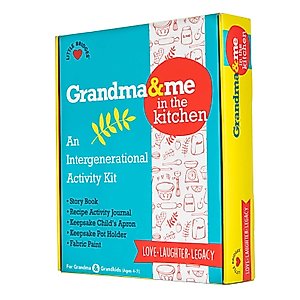 Grandma and Me: In the Kitchen Activity Kit: (Gifts for Grandkids, Kids Activity Kits, Cooking for Kids)