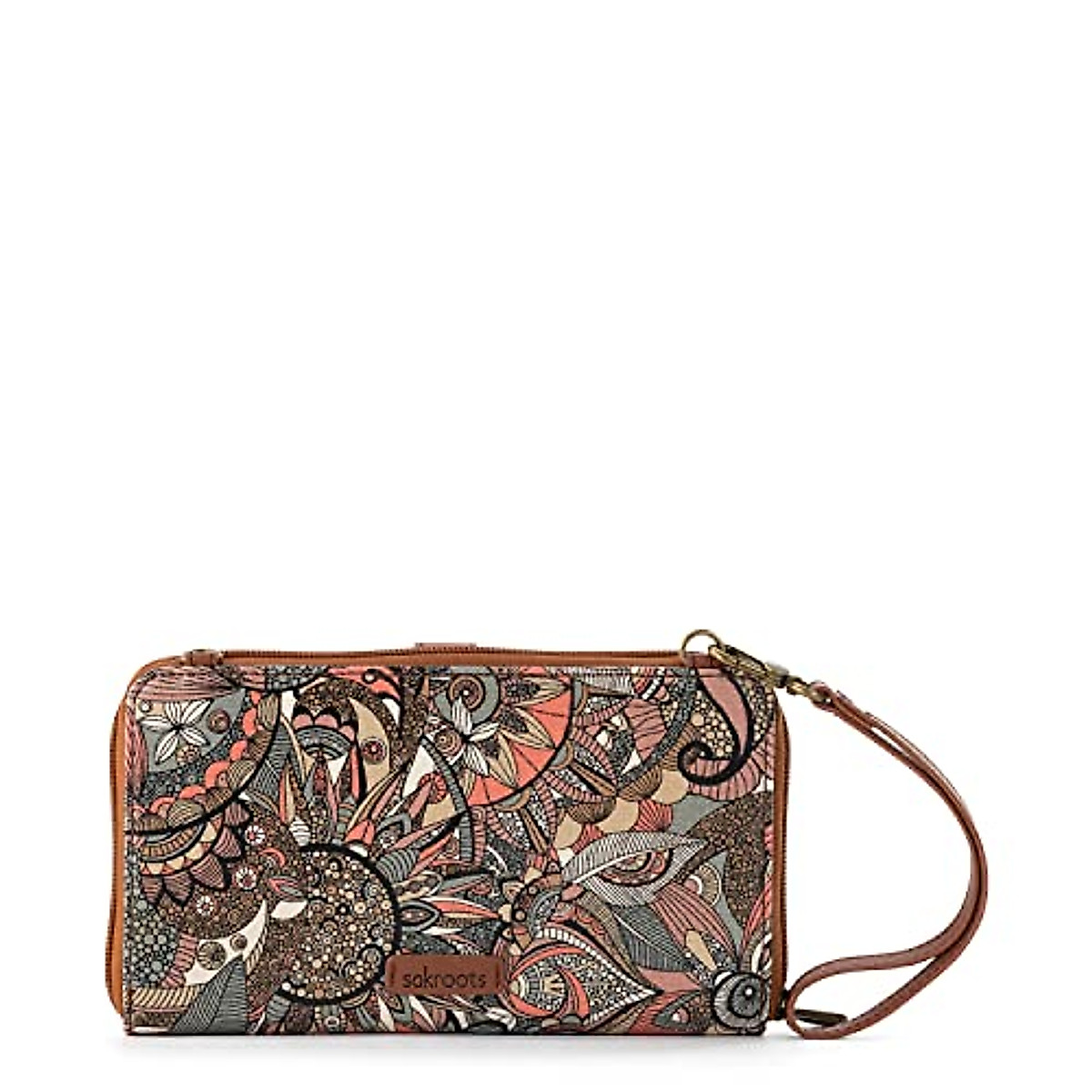 Sakroots Large Smartphone Crossbody Bag, Sienna Spirit Desert