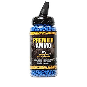 Game Face U-SAP2000 Premier .12-Gram 6mm Camo Airsoft BBs (2000-Count),Green