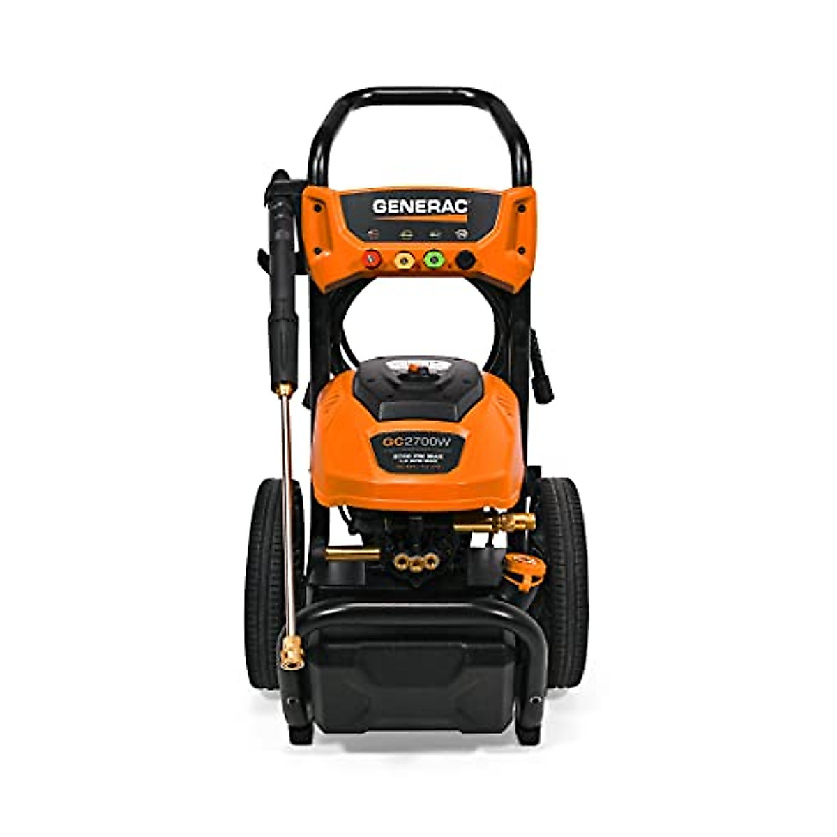 Generac 8888 2700 PSI 1.2 GPM Electric-Powered Residential Pressure Washer, 50-State/CARB Compliant