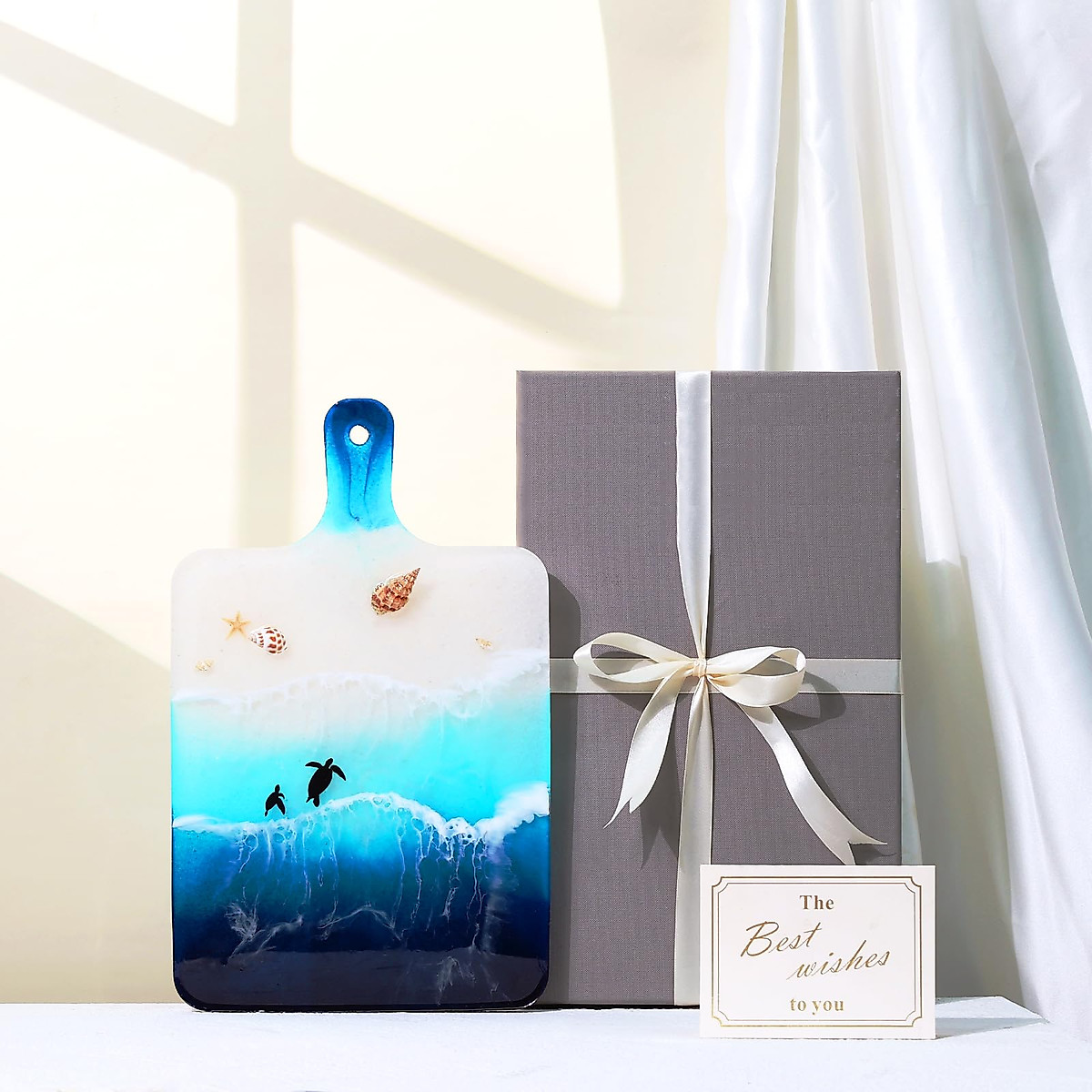 LET'S RESIN Silicone Resin Tray Molds, Epoxy Resin Molds for Rectangle Cutting Board, Large Silicone Molds for Resin Serving Tray, Resin Casting, Resin Art…