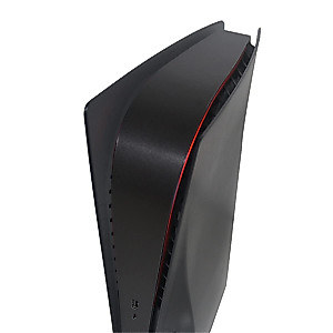 MOOKEENONE Console Light Bar LED Carbon Fiber Texture Sticker Self-Adhesive for Playstation 5 Accessories